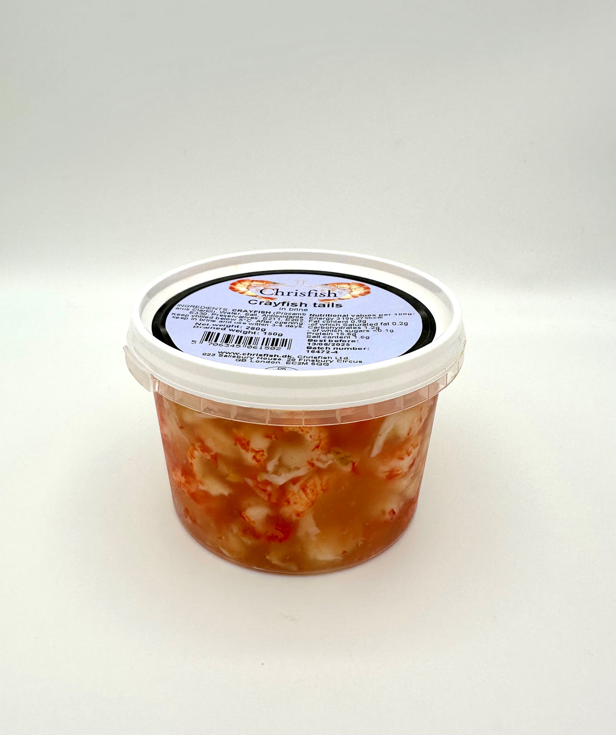 Crayfish Tails in Brine – S&J Fisheries
